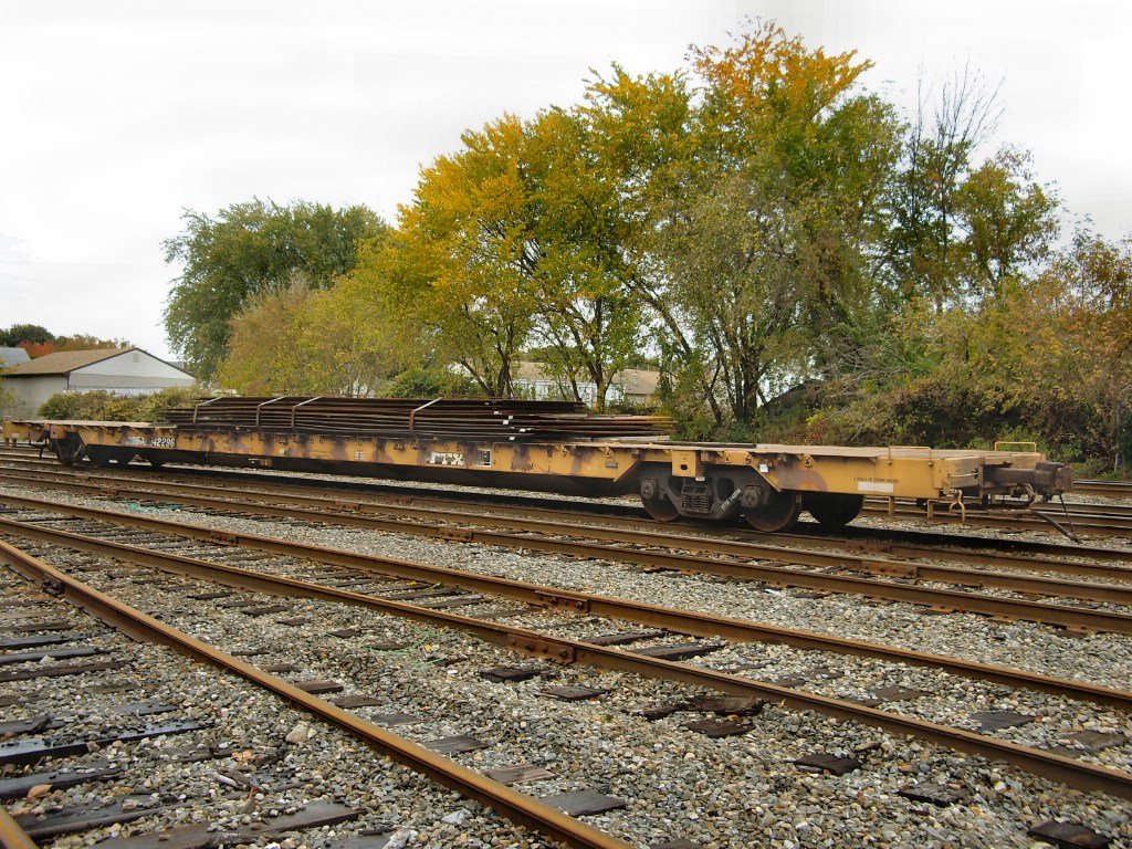 XTTX 142296 Flat Car "A" End